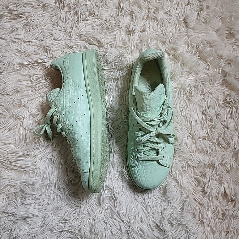 Adidas Originals Stan Smith Trace Green Mint Crocodil… - Gem